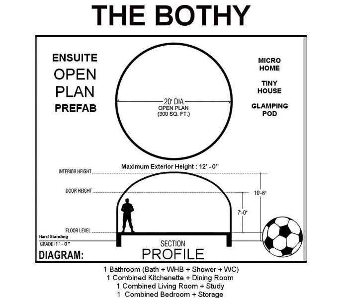 Luxury Prefabricated Igloo Dome Hut Building | UK | Like Futuro ...